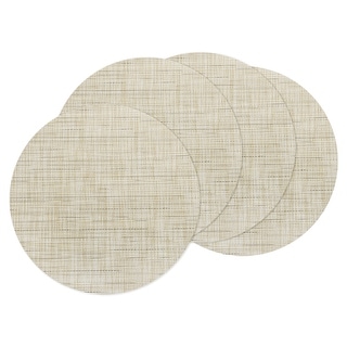 4 Pcs Placemats, 13.7 Inch Table Mats, Vertical Texture Surface - Bed ...