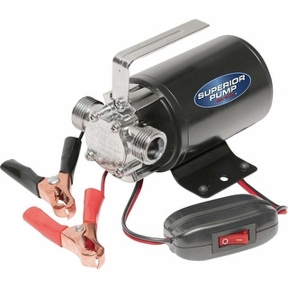 Superior Pump 12V 330 GPH Mini Portable Transfer Pump - 1 Each - 12 ...