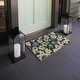 Floral Modern 18" x 30" Doormat - 18" x 30" - Bed Bath & Beyond - 43192650