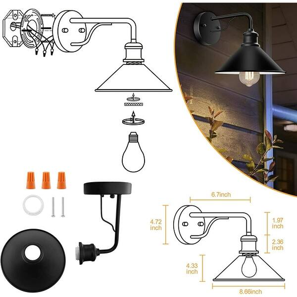 Two sets of outdoor wall lighting fixtures - Bed Bath & Beyond - 37567040