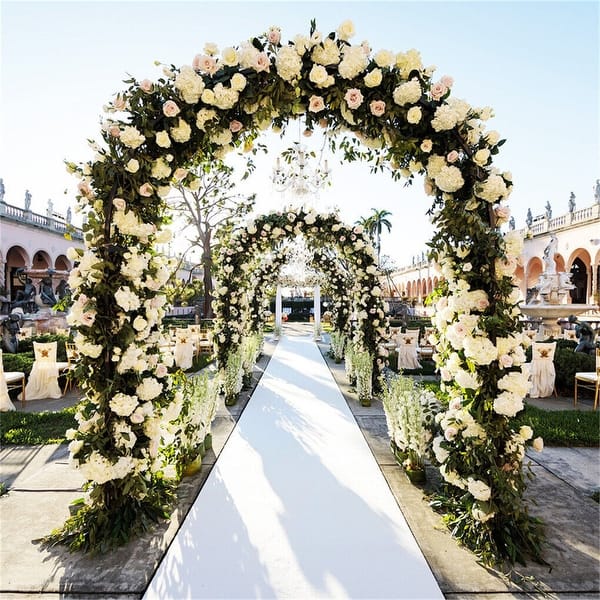 flower arch frame