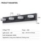 Bathroom LED 4-Light Vanity Lights with Dimmable and Rotatable - N/A ...