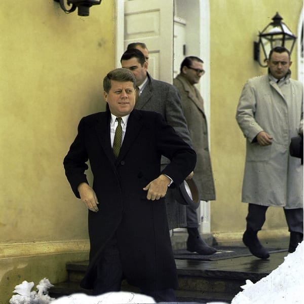 John F Kennedy putting his hands in his pockets Photo Print - Bed Bath ...