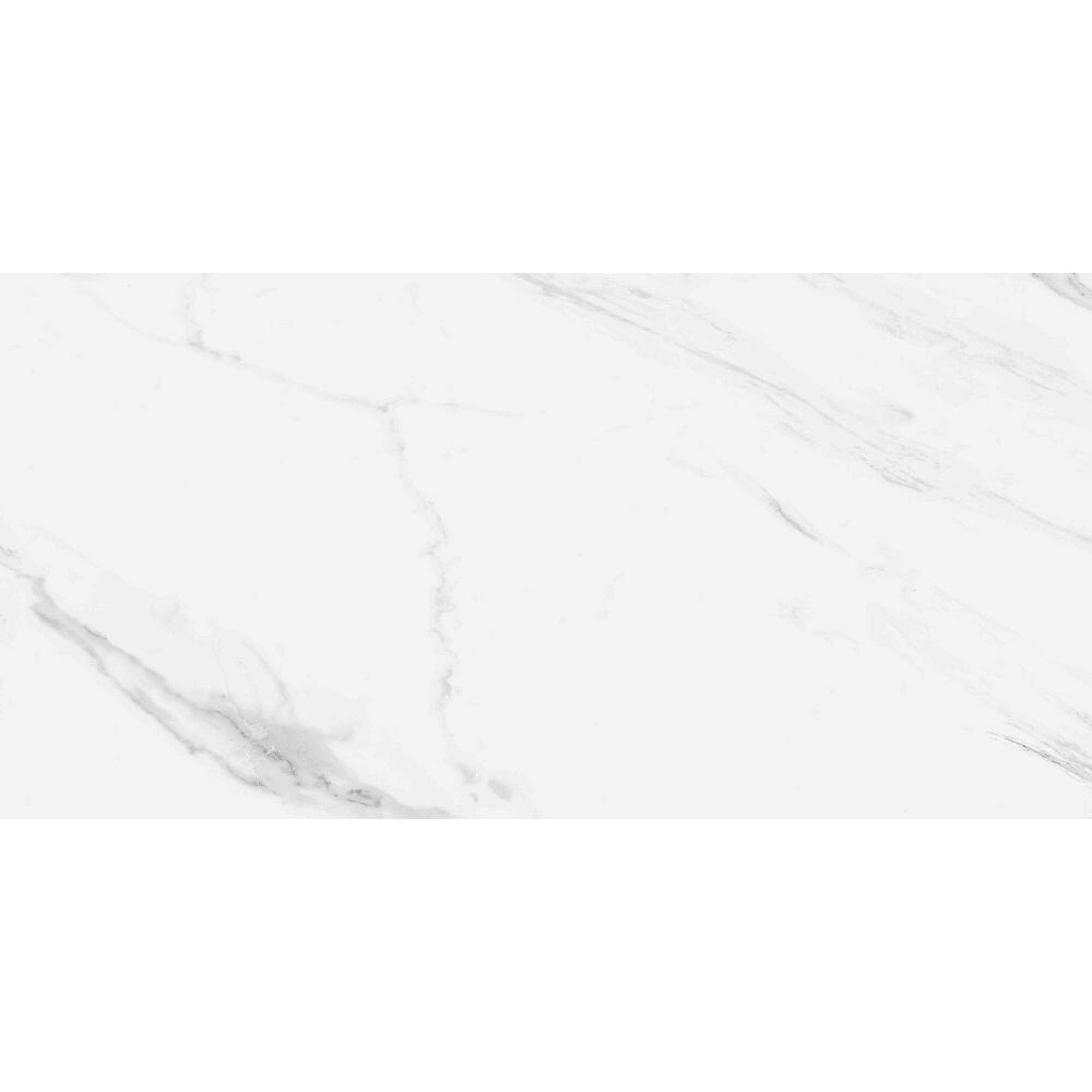 The Tile Life Everest 12" x 12" White Ceramic Wall Floor Tile - Bed ...