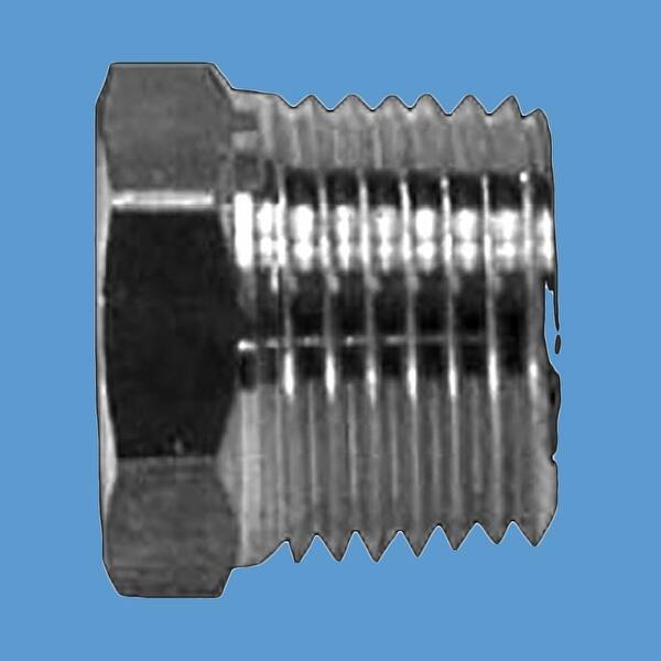 Reducer Brushing Pipe Fitting 1/2" Male to 3/8" Female Solid Brass ...