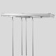 InStyleDesign Baton Draw Double White Traverse - Bed Bath & Beyond ...