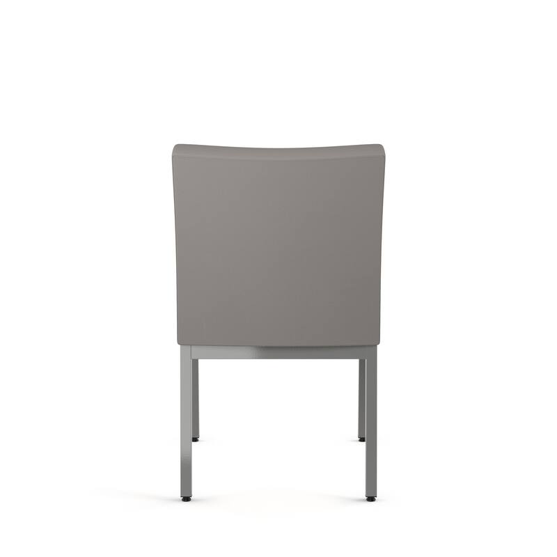 Amisco Perry Set of 2 Upholstered Dining Chairs with Metal Legs ...