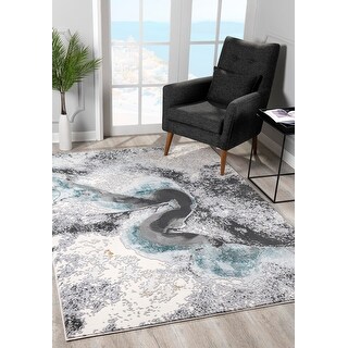 Rug Branch Modern Abstract River Indoor - Bed Bath & Beyond - 31565722