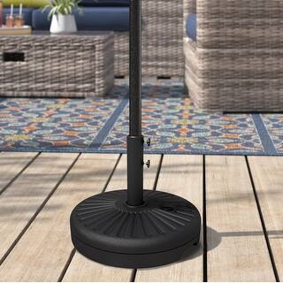 Outdoor Umbrella Base - Water Filled Stand (Black) - Bed Bath & Beyond ...