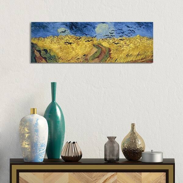 wheatfield with crows print