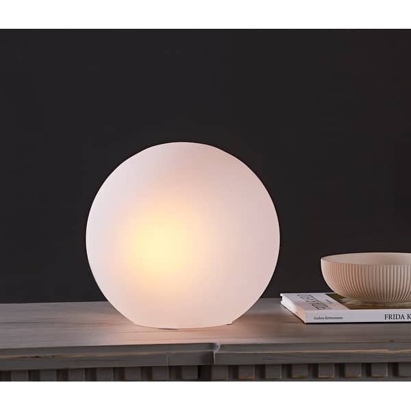 led globe table lamp
