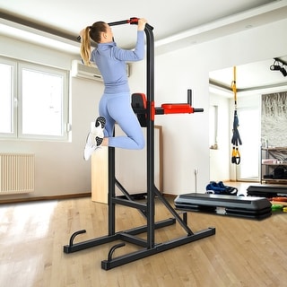 Multi-function Power Tower Pull Up Bar Dip Stand Full-body Workout ...