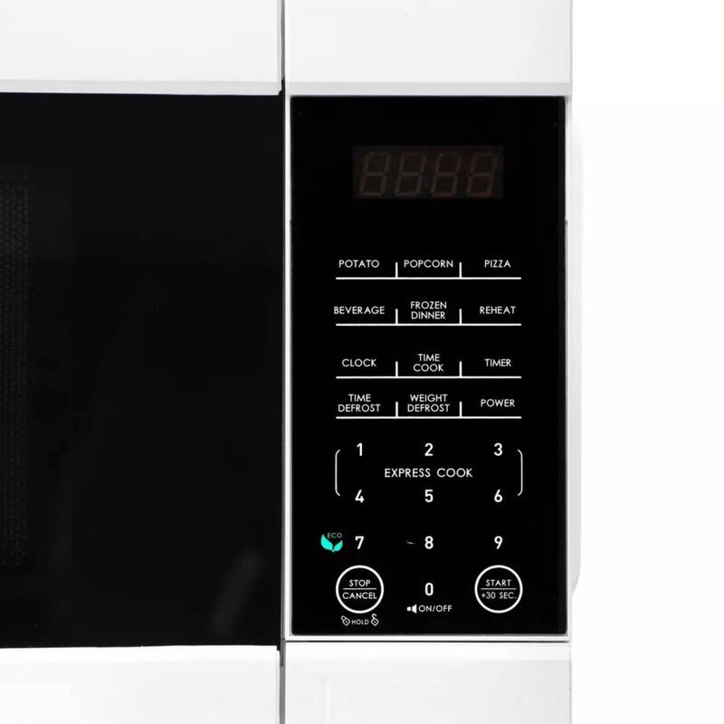 Galanz 1.1 cu ft 1000W Countertop Microwave Oven with One Touch Express ...
