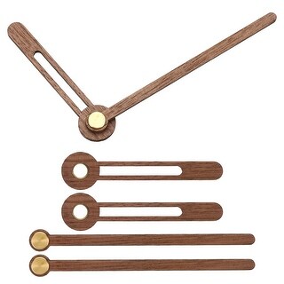 Clock Hands Kit, 3 Set Wooden Mechanism Clock Hand Parts for 10 Inch ...
