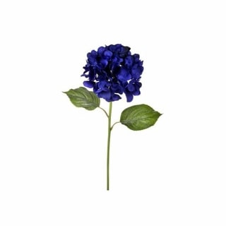 Royal Blue Hydrangea Stem Artificial Flower - Bed Bath & Beyond - 42138735
