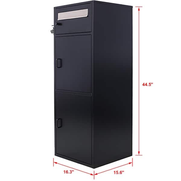 Steel Floor Parcel Package Drop with Locking and Multi Compartments ...