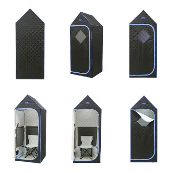 Portable Gothic Roof Plus Type Full Size Far Infrared Sauna Tent - Bed ...