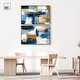 Luxe Abstracts Bathroom Wall Art Set of 2 Canvas Print by Art Remedy ...