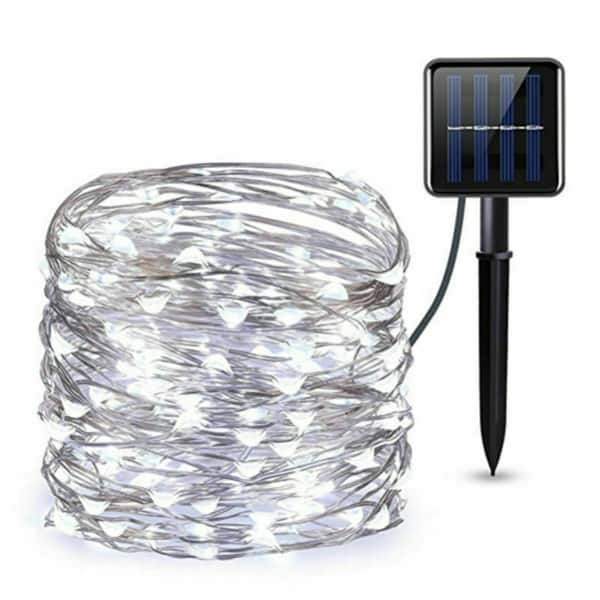 solar lights clear cable