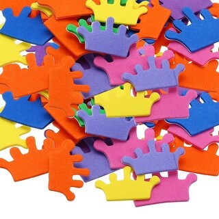 Foam Stickers, EVA Self Adhesive Foam Shape Stickers, Crown Style ...