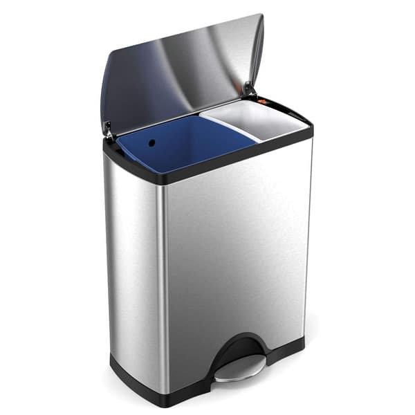 rectangle recycling bin