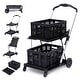 Multi-use Functional Collapsible Carts, Mobile Folding Trolley ...