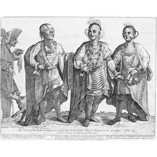 Cherokee Tribe Three Cherokees Came Over From The Head Of The River ...