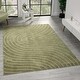Luxe Weavers Modern Geometric Wave Area Rug, Stain Resistant Carpet ...