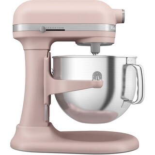 KitchenAid 7-Qt. Bowl Lift Stand Mixer in Feather Pink - Bed Bath ...