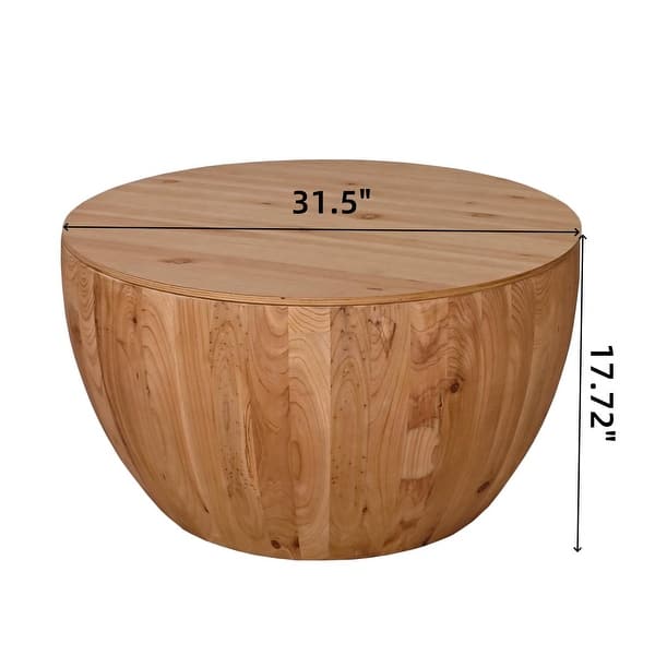 Bucket Shaped Coffee Table for Dining Room and Living Room - Bed Bath ...