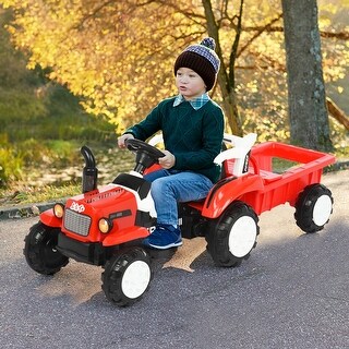 6V7AH Electric Ride On Tractor Children's Electric Tractor, Tractor ...