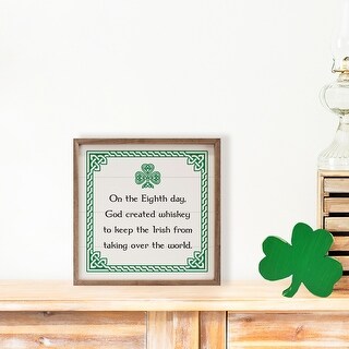 God Created Whiskey Border White - Bed Bath & Beyond - 42709009