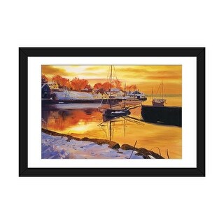 iCanvas "Snow Harbor" by David Lloyd Glover - Bed Bath & Beyond - 37614706