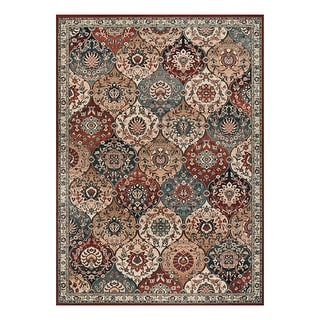 Parish Regalia Terrace Red Wool Area Rug - Bed Bath & Beyond - 36140499