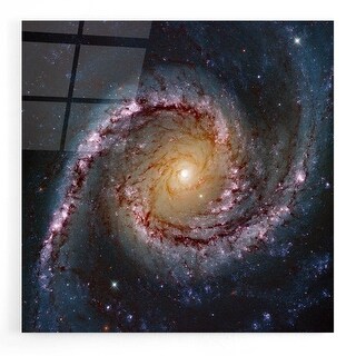 Epic Art 'Grand Swirls' Hubble Space Telescope Acrylic Glass Wall Art ...