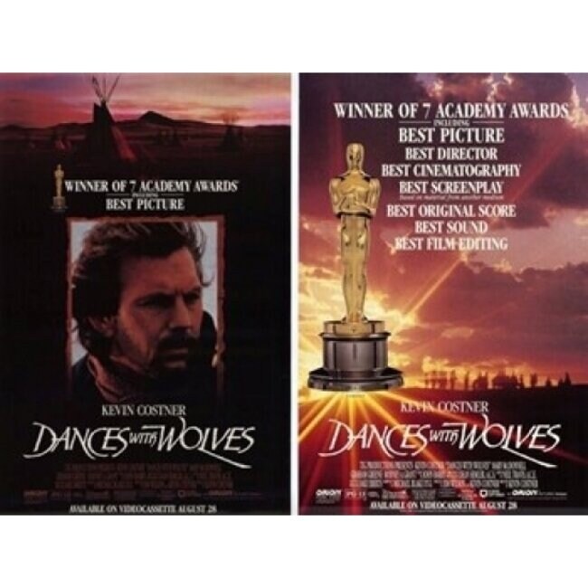 dances with wolves poster