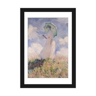 iCanvas "Woman with Parasol turned to the Left, 1886 " by Claude Monet ...