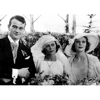 John Wayne at his wedding to Josephine Wayne Photo Print - Bed Bath ...