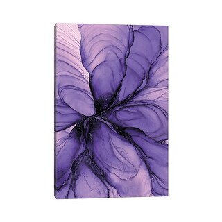 iCanvas "Purple Flower II" by Monet & Manet Art Studio Canvas Print ...
