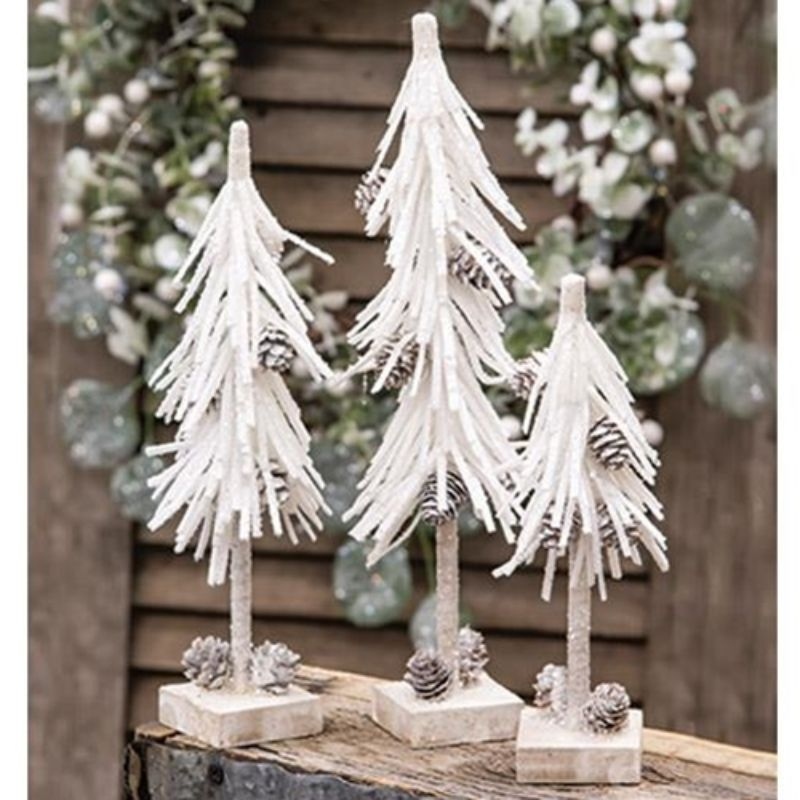 Tabletop christmas tree white store