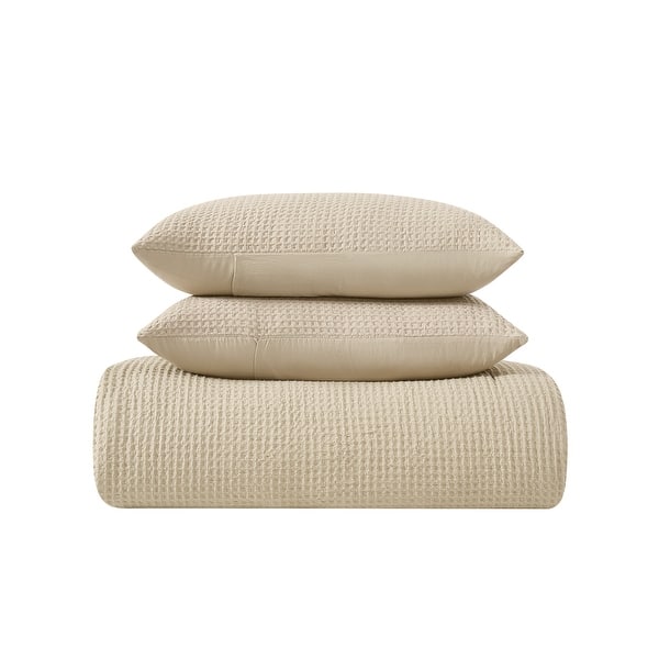 waffle texture comforter