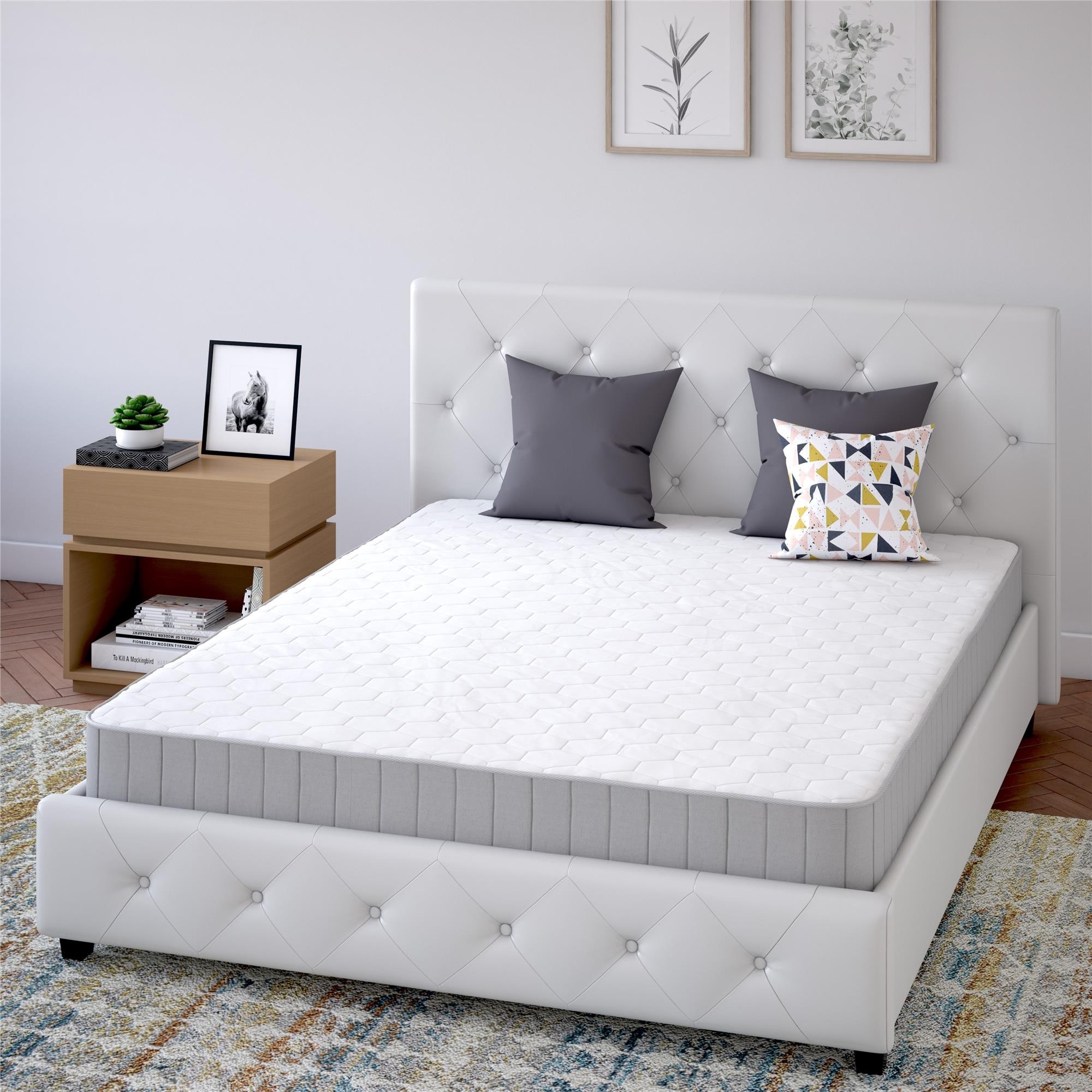 Signature Sleep Hush 8 Inch Independently Encased Coil Mattress
