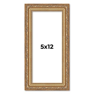 5x12 Frame Red Solid Wood Picture Frame Width 1.75 Inches | Interior ...