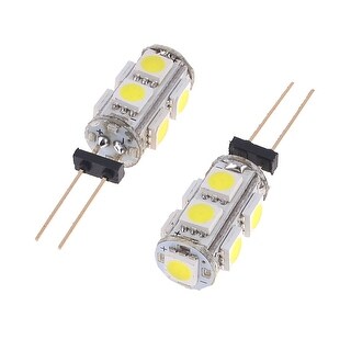 Van Car Truck Vertical Pin G4 5050 SMD 9 LED Dash Board Light 2 Pcs ...