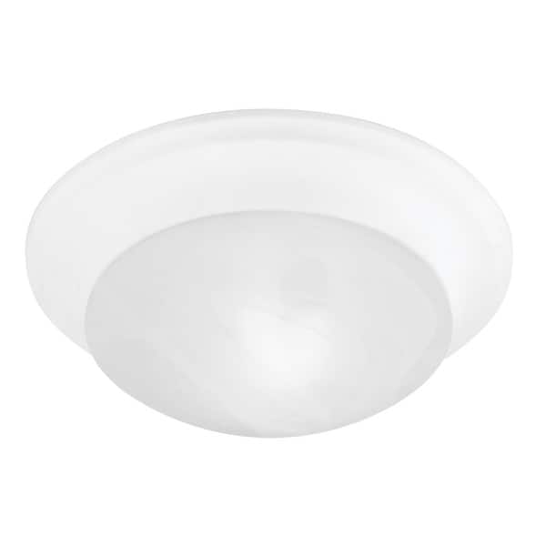 Livex Lighting Omega 1 Light Flush Mount Ceiling Fixture - Bed Bath ...