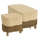 Classic Accessories Veranda Water-Resistant 32 Inch Rectangular Patio ...