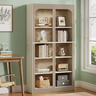 70.8 Inches Tall Bookcase Bookshelf for Living Room Office - Bed Bath ...