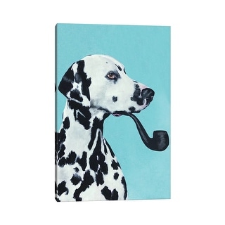 iCanvas "Dalmatian Smoking Pipe" by Coco de Paris Canvas Print - Bed ...