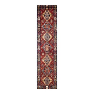 Overton Hand Knotted Wool Vintage Inspired Traditional Serapi Orange ...