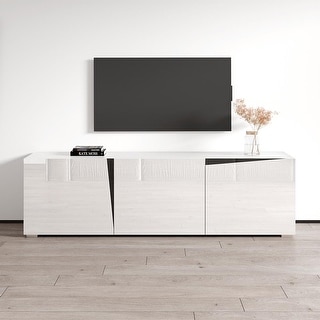 Skos 3D 77" TV Stand - Bed Bath & Beyond - 36253631